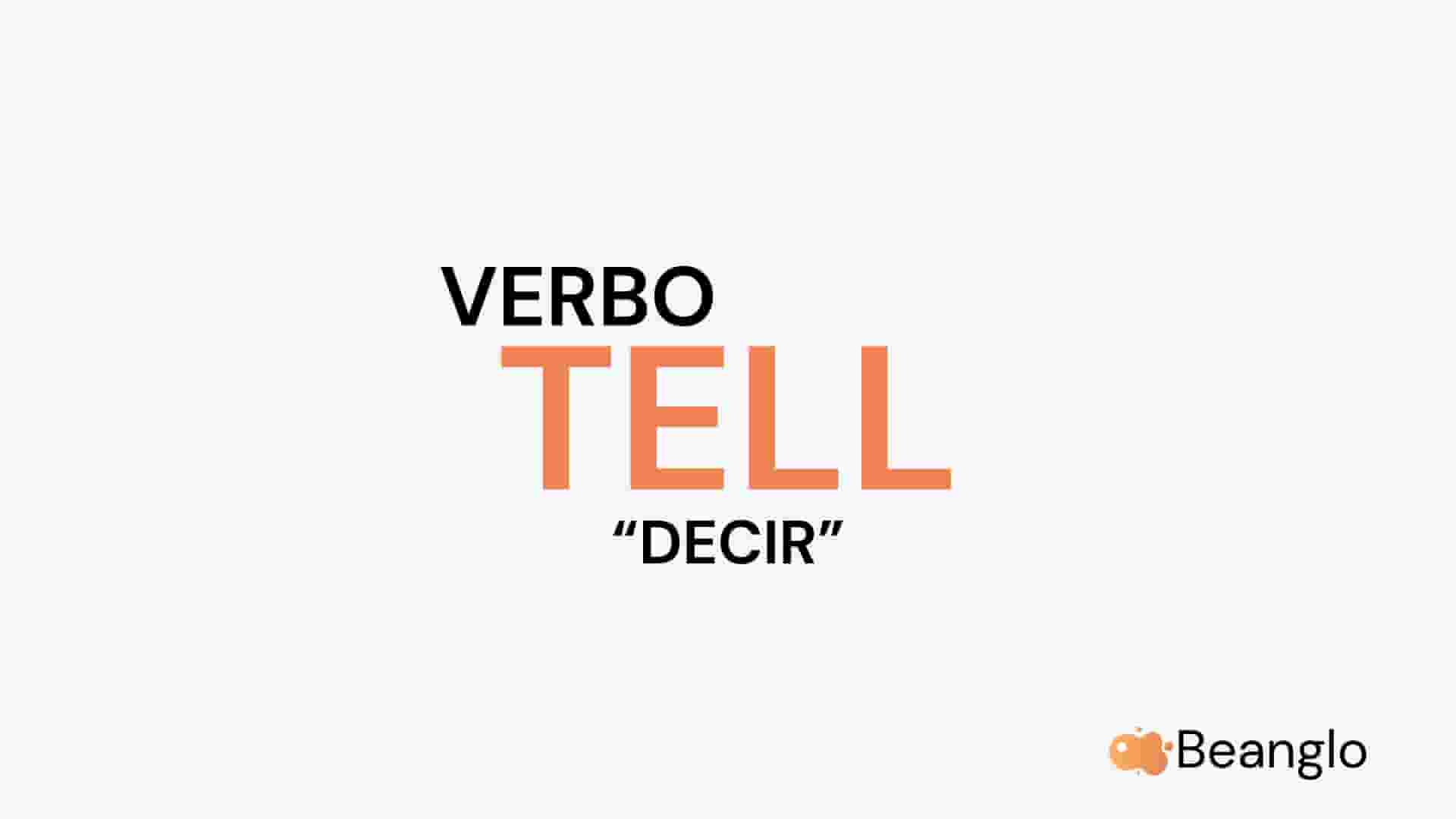 Tell - Beanglo